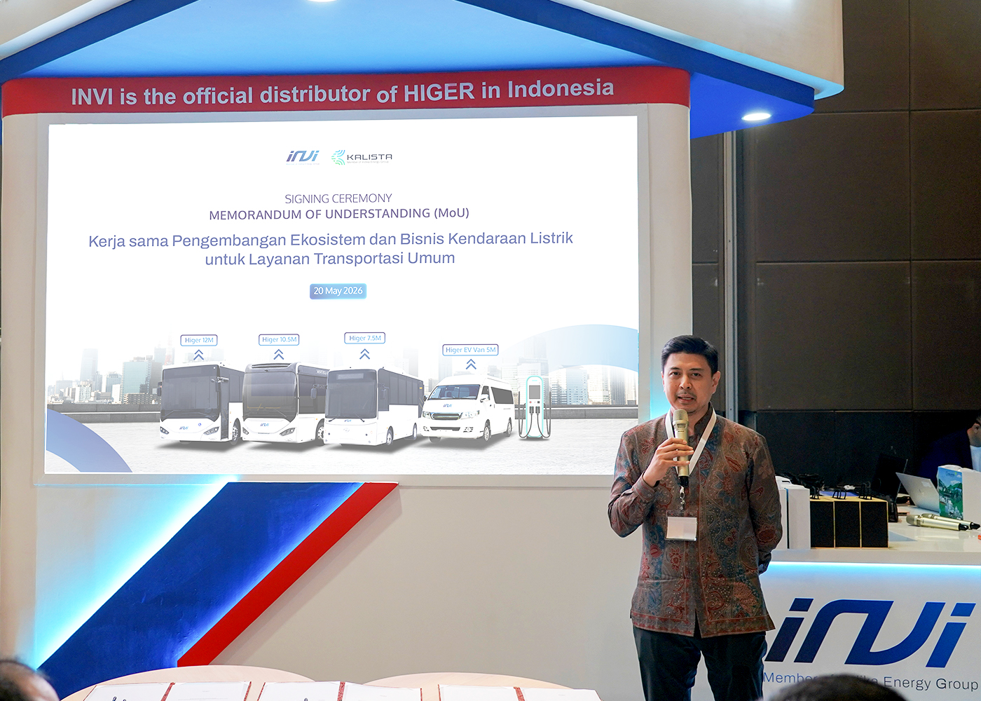 KALISTA dan INVI Percepat Target 10.000 Bus Listrik Transjakarta ...